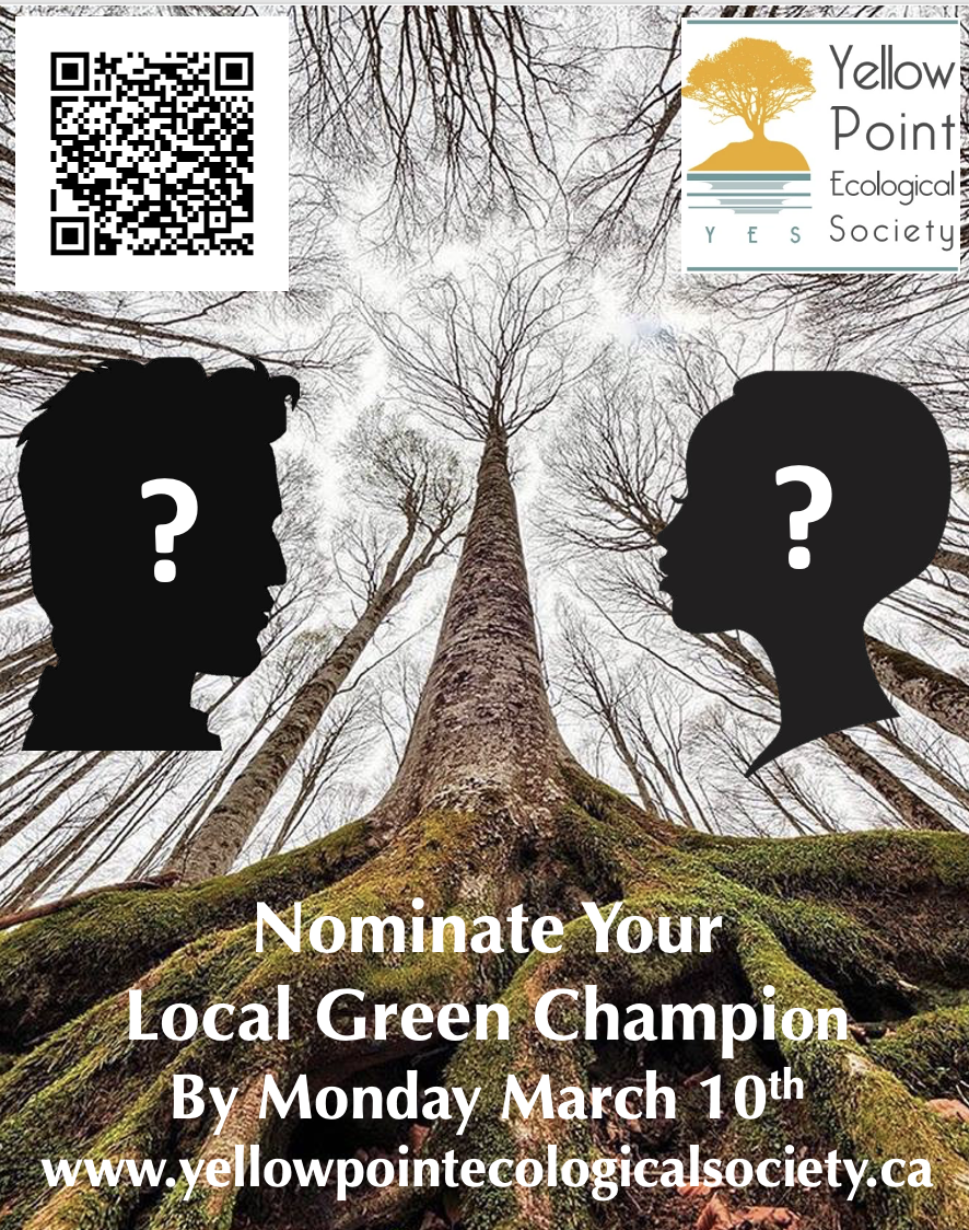 Who are our Local Green Champions? – Yellow Point Ecological Society